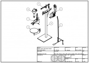 Radial Drill made from Auto Parts - OHO - search engine for sustainable ...
