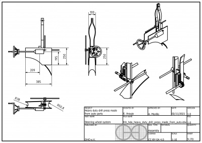 Radial Drill made from Auto Parts - OHO - search engine for sustainable ...